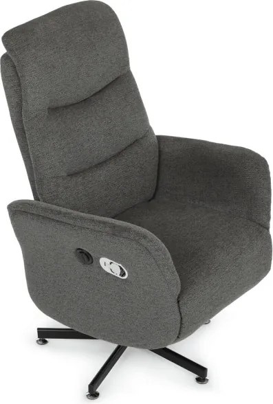 Polohovací křeslo béžové, elektrické TV-C5479 GREY2