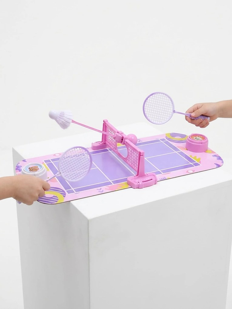 Sinsay - Sada na mini badminton - pastelová růžová