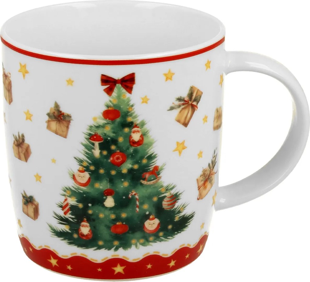 Porcelánový hrnek Christmas Tree3 400 ml