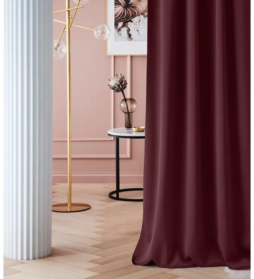 Room99 Hotový závěs na kroužcích Zatemňovací LAUREL Jednobarevný Barva: Mátová, Velikost: 140 x 280 cm