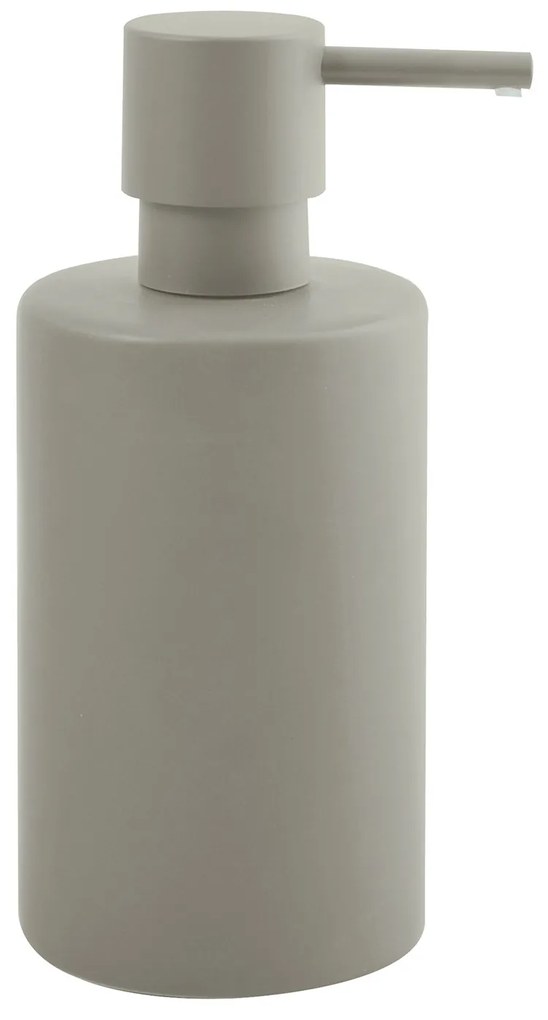Spirella dávkovač mýdla TUBE-Matt, matná taupe, keramika, 300 ml