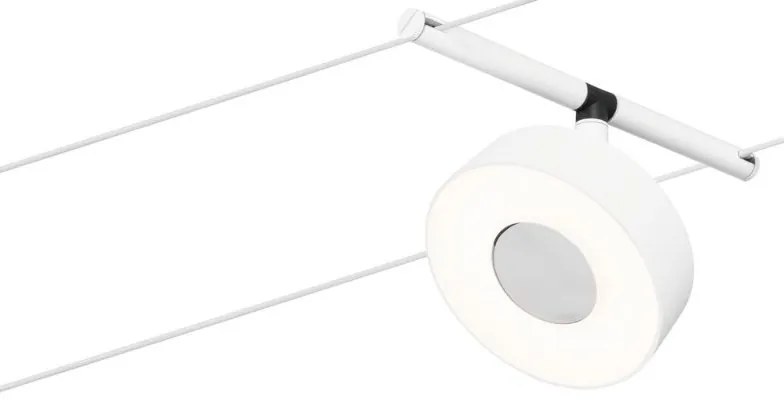 P 94478 LED lankový systém Circle spot 5W 3000K 12V bílá mat/chrom - PAULMANN