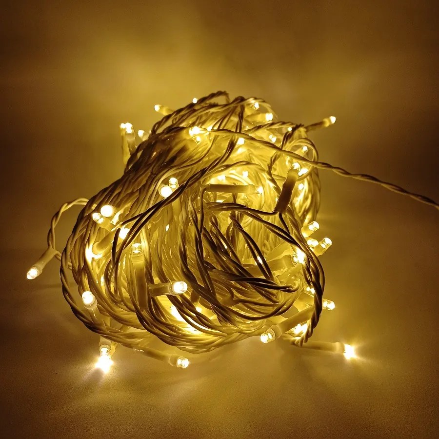 Náhradní LED řetěz pro anděla 3DA1W, 120 teple bílých diod, bez trafa