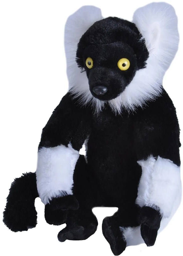 Plyšák wild republic plyšový lemur černobílý 30 cm