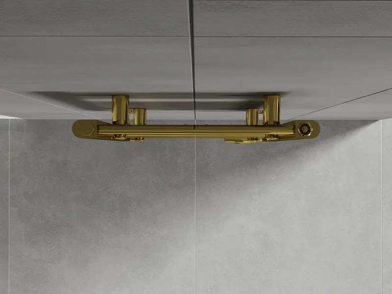 Mexen Hades, topné těleso 1200x400 mm, 367 W, zlatá lesklá, W104-1200-400-00-50