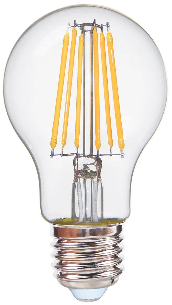 BERGE LED žárovka - E27 - 10W - A60 - filament - neutrální bílá