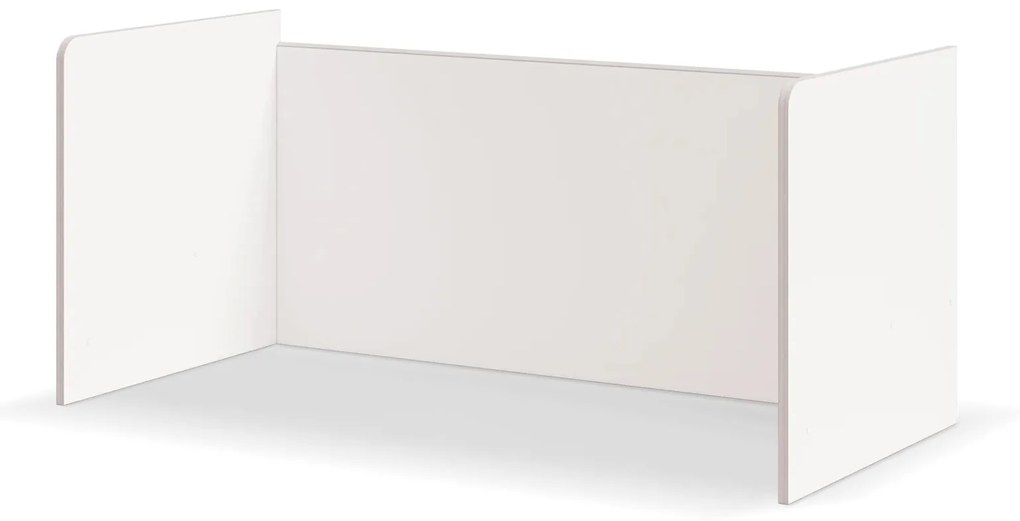 Čilek Zvýšená postel 90x200 cm se žebříkem White Studio