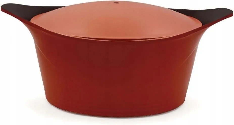 Zapékací mísa Cocotte 24 cm 4,5 l, barva červená