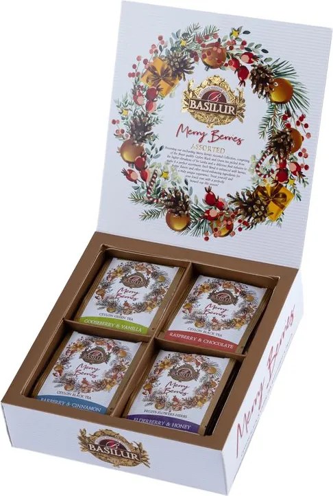 Čaje MERRY BERRY Assorted kolekce 40 sáčků