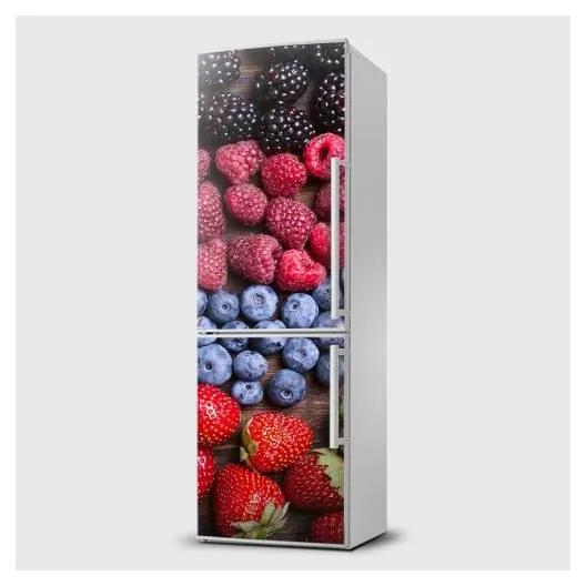 E-shop24, Pi5SL1265, Rozměr 65x120 cm, Fototapeta samolepící na lednice - Bobulovité ovoce