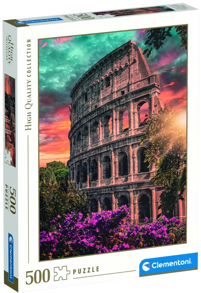 Clementoni - Puzzle 500 Koloseum