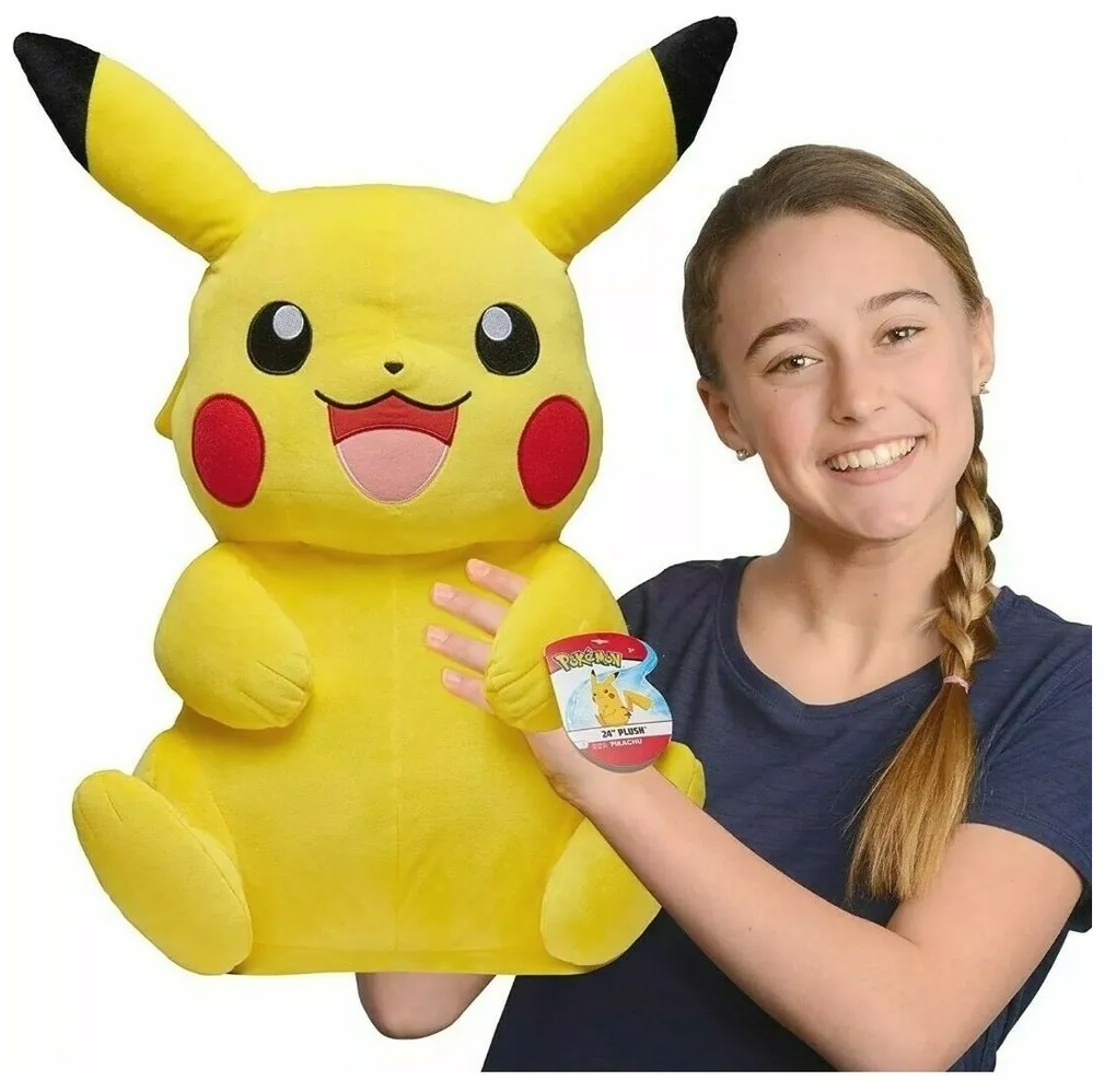 Plyšový pokémon Pikachu, 60 cm