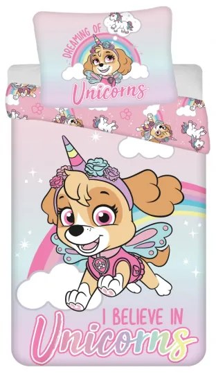Jerry Fabrics Povlečení Paw Patrol PP354 140x200, 70x90 cm