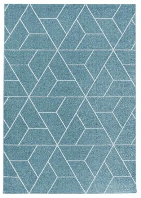 Kusový koberec Efor 3715 blue 200 x 290 cm