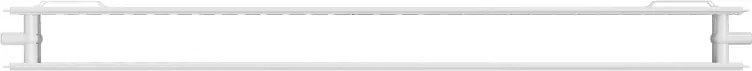 Mexen CHF20 Hygiene Flat deskový radiátor 500 x 1600 mm, boční připojení, 1380 W, bílý - W420HF-050-160-00