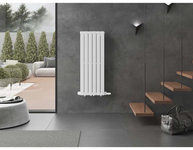 Mexen Boston, topné těleso 1200 x 452 mm, 611 W, bílá, W213-1200-452-00-20