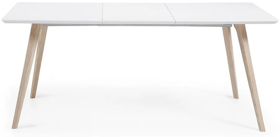 Rozkládací jídelní stůl s přídavnou deskou 90x140 cm Eunice – Kave Home