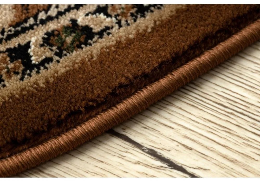 Kusový koberec Royal hnědý ovál 150x250cm