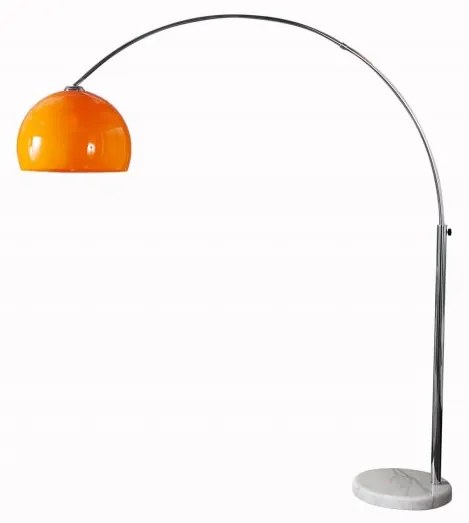 Stojací lampa BANGUI 175 - 205 cm Dekorhome Bílá