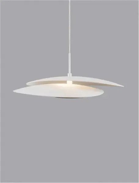 LED stmívatelný bílý designové svítidlo Olea 190
