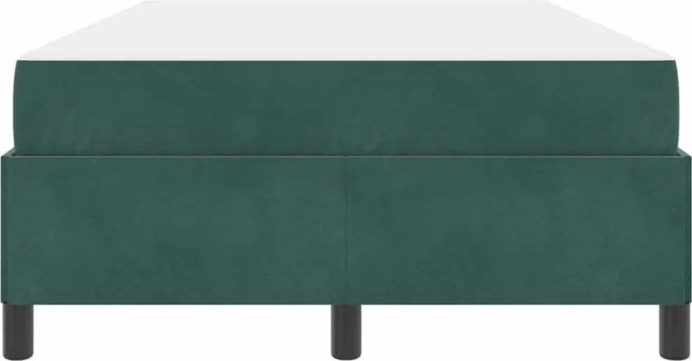 Rám postele Tmavě zelená 120 x 200 cm textil 3399057