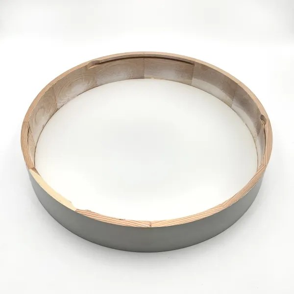 Stropní svítidlo NATURAL 5xE27/15W/230V pr. 47,5 cm borovice/bílá