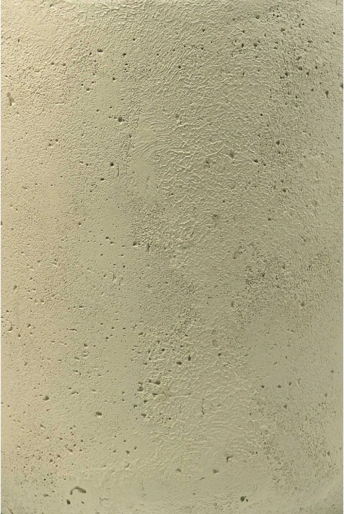 Kulatý květináč CHICO, sklolaminát, průměr 45 x výška 50 cm, krémový
