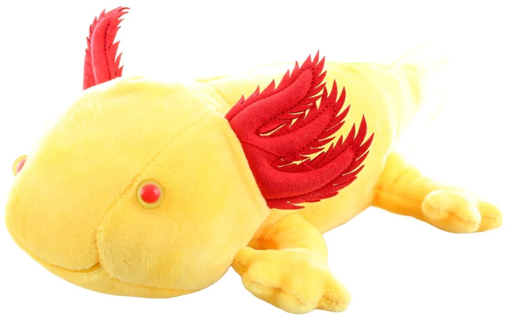 Plyš Axolotl žlutý 30 cm Eco-friendly