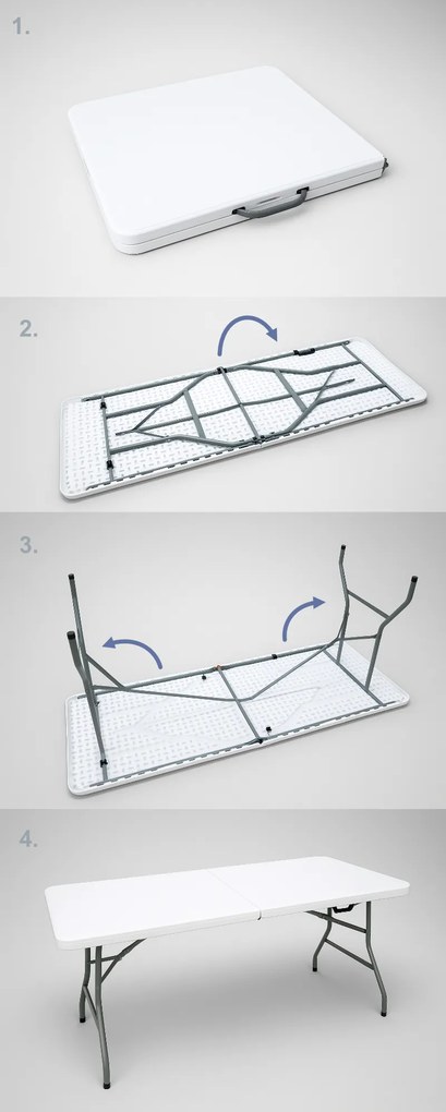 Plastový pivní set – 180 cm