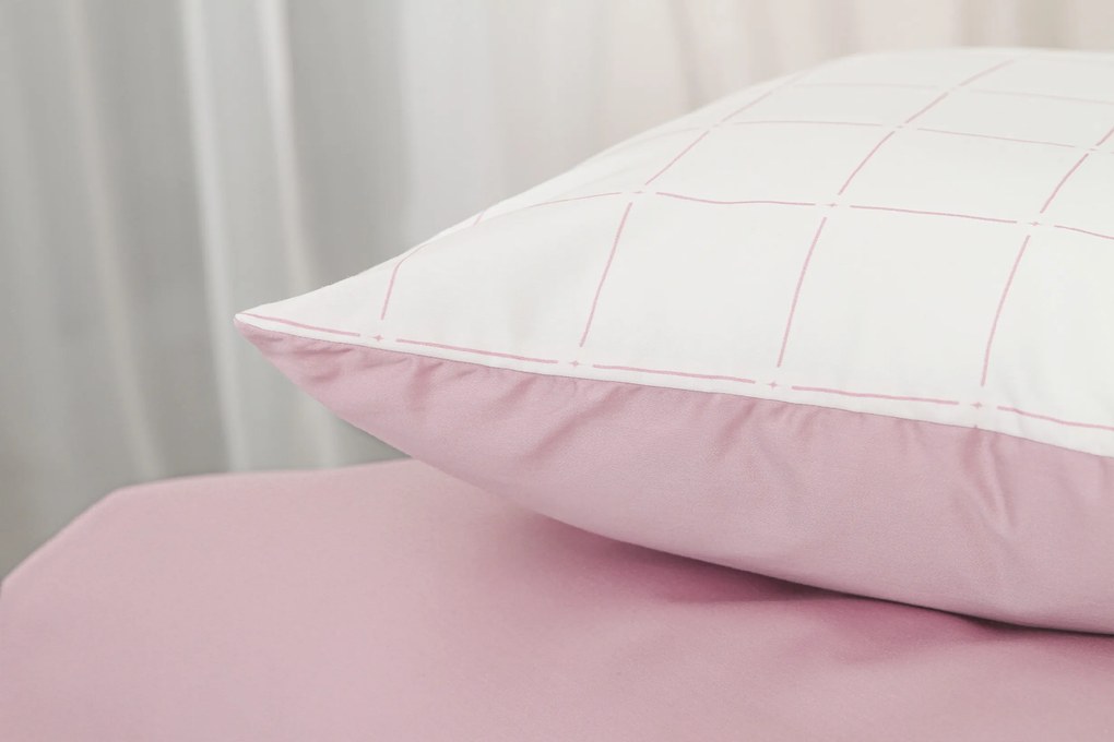 Saténový povlak na polštář Royal Dream - soft pink Velikost: 70 x 90