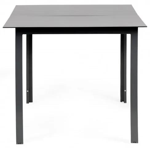 Zahradní stůl Dizu 150 cm tmavě šedý