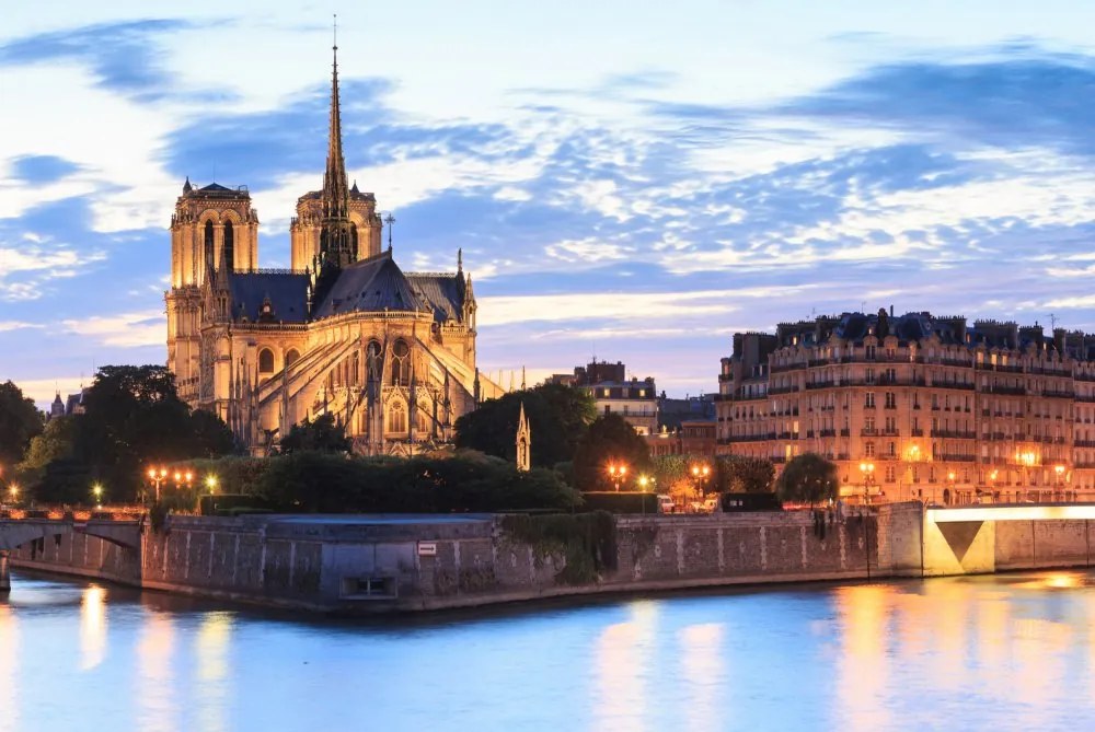 Fototapeta Paříž – Notre-Dame Strukturální vinyl 90x60