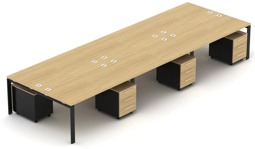 Kancelářská sestava EPIC Z39 U, volitelná délka stolu 360/420/480/540cm