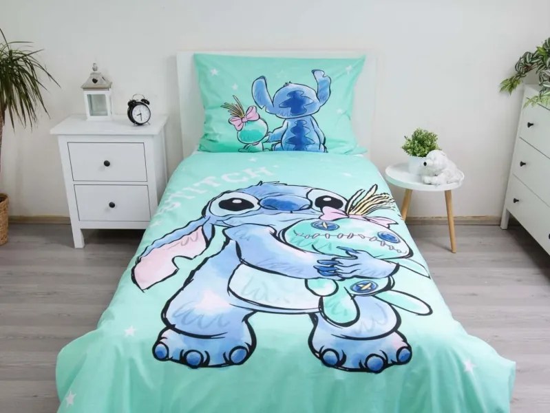 Jerry Fabrics Povlečení Lilo a Stitch Buddies 140x200, 70x90 cm