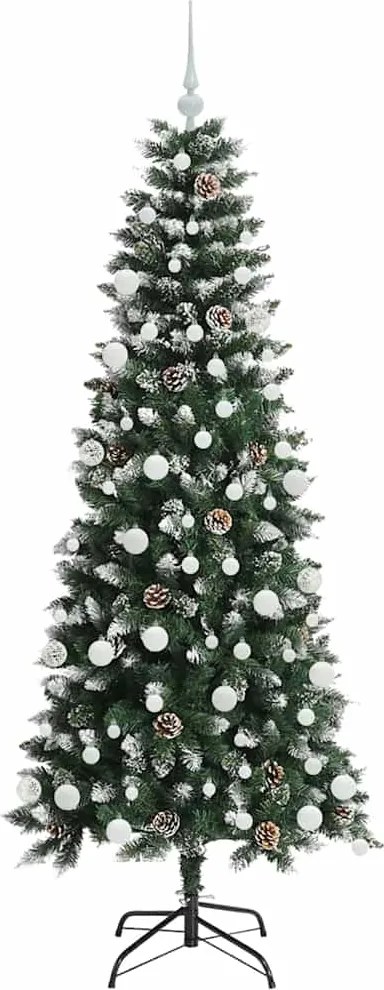 Umělý vánoční stromeček Zelená 180 cm PVC, plast a ocel 3395823