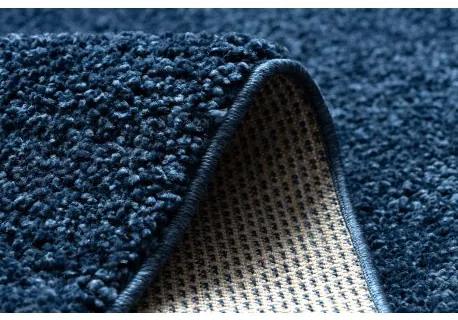 koberec BERBER 9000, tmavě modrý střapce, Maroko, Shaggy velikost 240x330 cm | krásné koberce cz