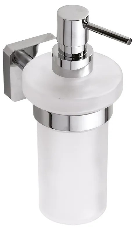 Sapho Sapho, INSIA dávkovač mydla, mléčné sklo, 230ml, chrom, IS019