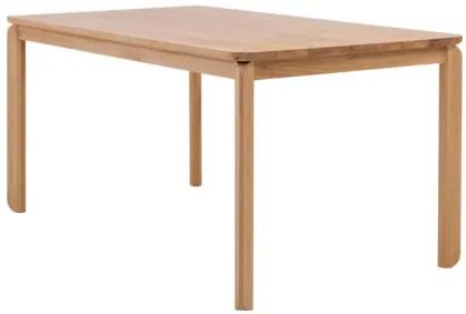 Jídelní stůl GOLF rozkládací - masiv OŘECH OŘECH, rozkládací 90 × 160 -> 260 cm (+ 2×50 cm) (na výběr více variant)