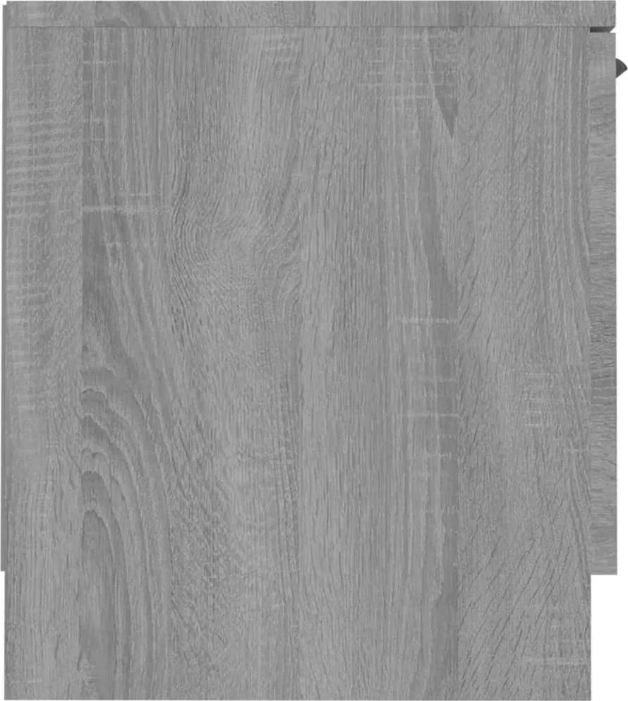 vidaXL TV skříňka 140 x 35 x 40 cm kompozitní dřevo [811452] Barva: šedá sonoma