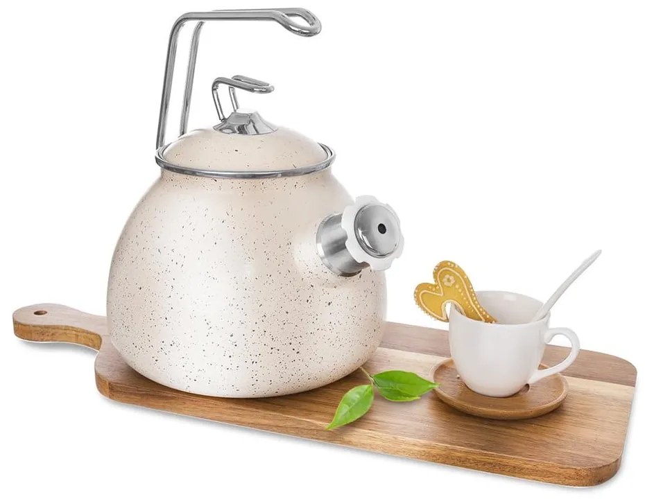 Bílé porcelánové šálky v sadě 6 ks na cappuccino/s podšálkem 110 ml Whiteline – Orion