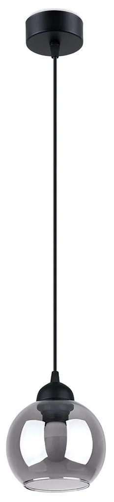Sollux Lighting Závěsné svítidlo ALINO 1 černé