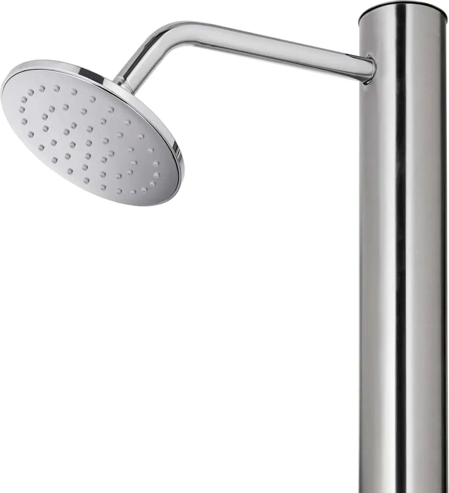 Zahradní sprcha 215 cm nerezová ocel 315940