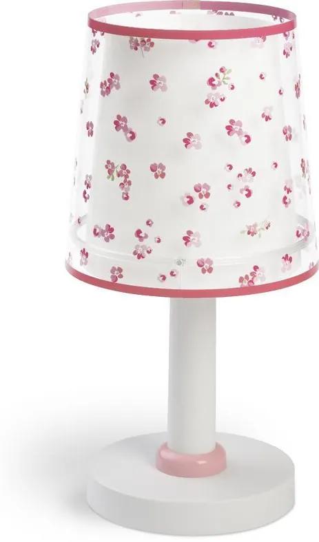 Dětská stolní lampička Dream Flowers růžová