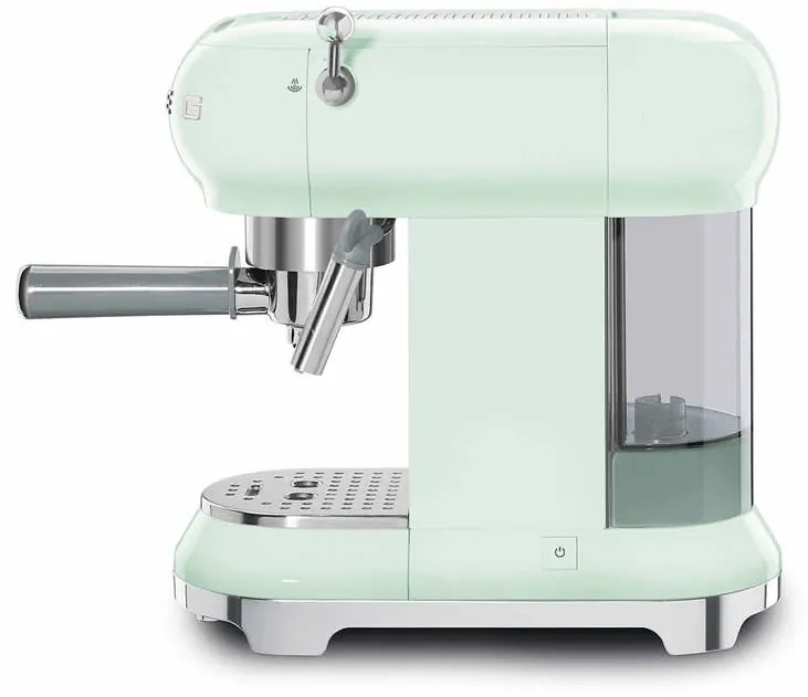 Kávovar Smeg 50´s Retro Style ECF01, pastelově zelený