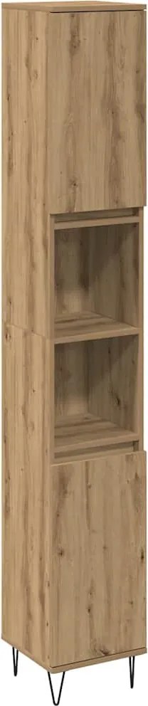 Sada koupelnového nábytku 3 ks Artisanový dub 30 x 30 x 180 cm 3378508