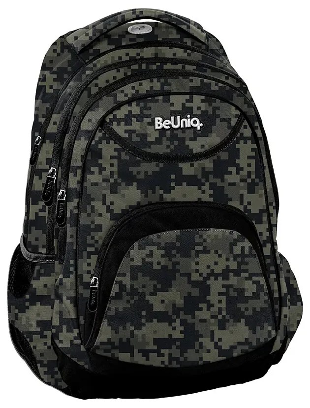 Paso Školní batoh BeUniq Maskáčové