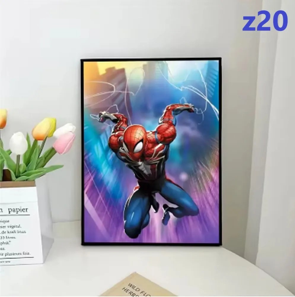 Stylový plakát "Spiderman" - 25 motivů/5 velikostí Motiv: z20, Velikost: 50x70 cm