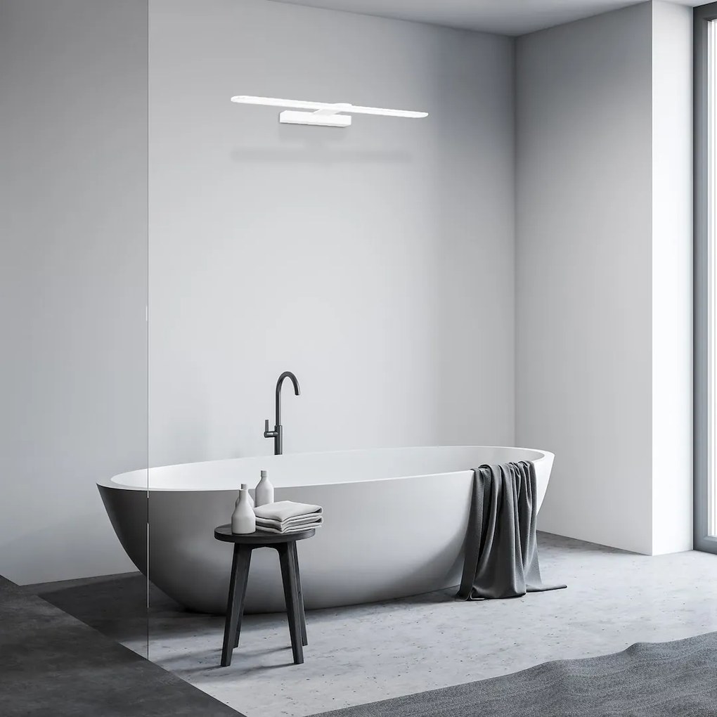 Nástěnné LED svítidlo Splash, 1x LED 8w, 4000k, (40 cm), w