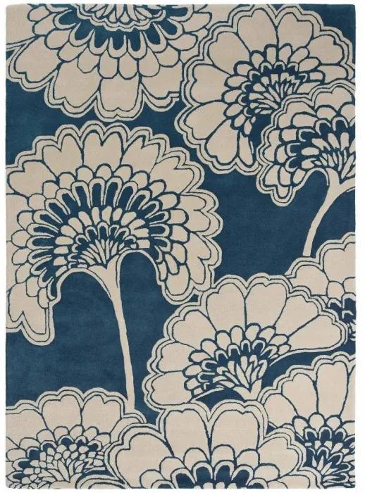 Vlněný kusový koberec Japanese Floral Oyster 39701 Brink & Campman Varianta: 200x280