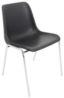 Konferenční židle Maxi chrom Modrá